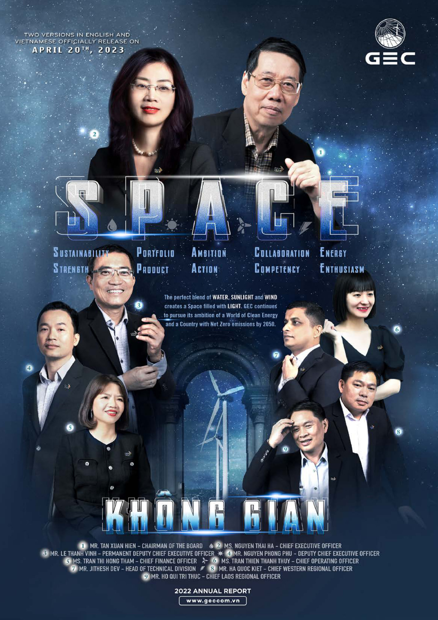 LACP 2022 Vision Awards Annual Report Competition | GIA LAI ELECTRICITY JOINT STOCK COMPANY ...