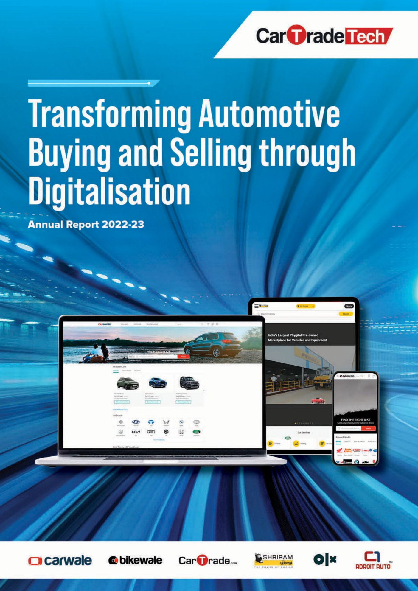 LACP 2022/23 Vision Awards Annual Report Competition | CarTrade Tech Limited / SGA Adsvita