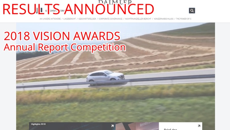 Annual Report Awards, Annual Report Competition, Annual Report Contest